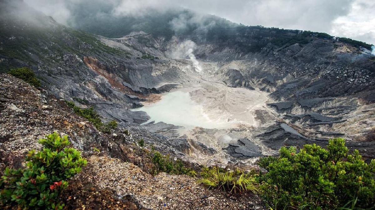 The 13 Exotic Tangkuban Perahu Craters in West Java