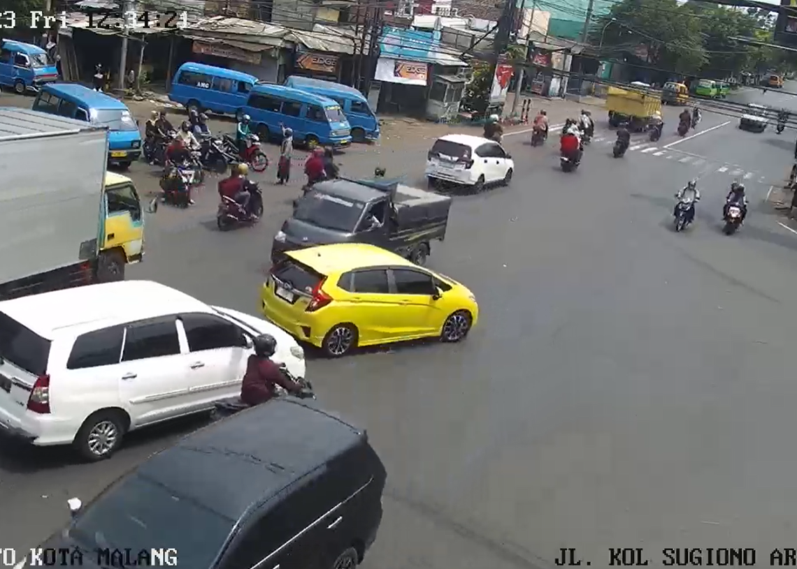CCTV Jl. Halmahera Arah Selatan - CCTV Kota Malang