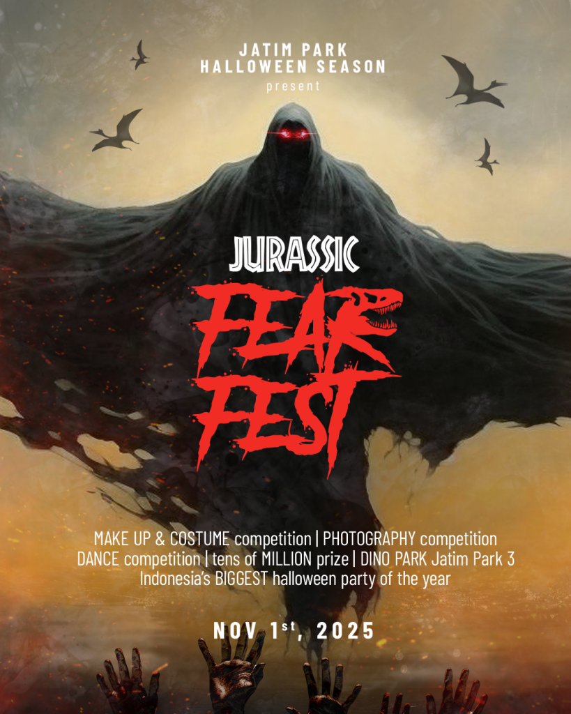 Jatimpark Halloween Season: Dino Park Halloween Jurassic Fear Fest 2025