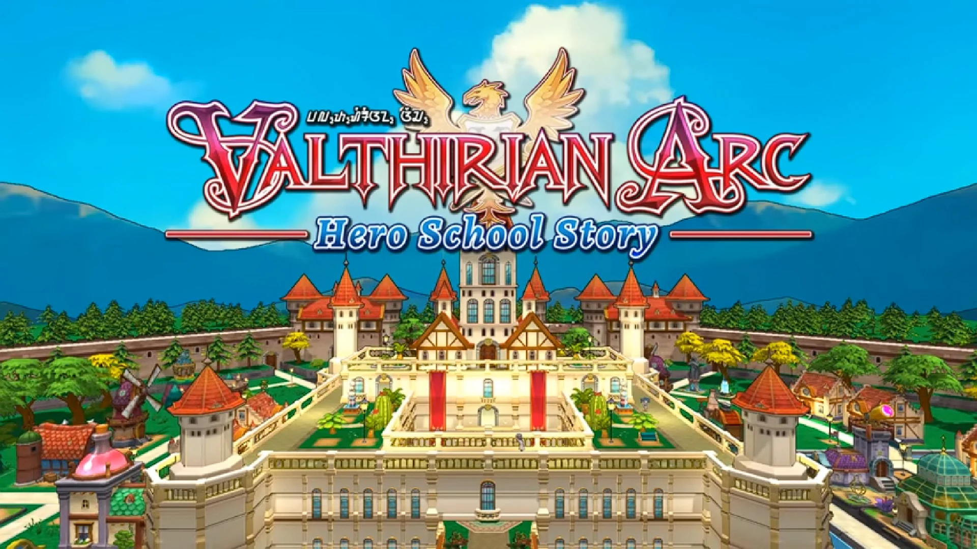 Valthirian Arc: Hero School Story - Academy of Heroes — Tombol Start Media