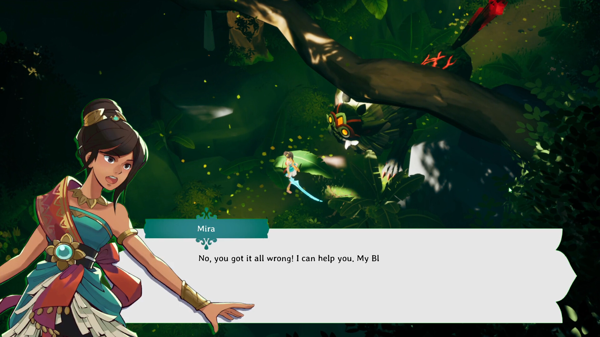 Blades of Mirage - Water Bender Escapade — Tombol Start Media