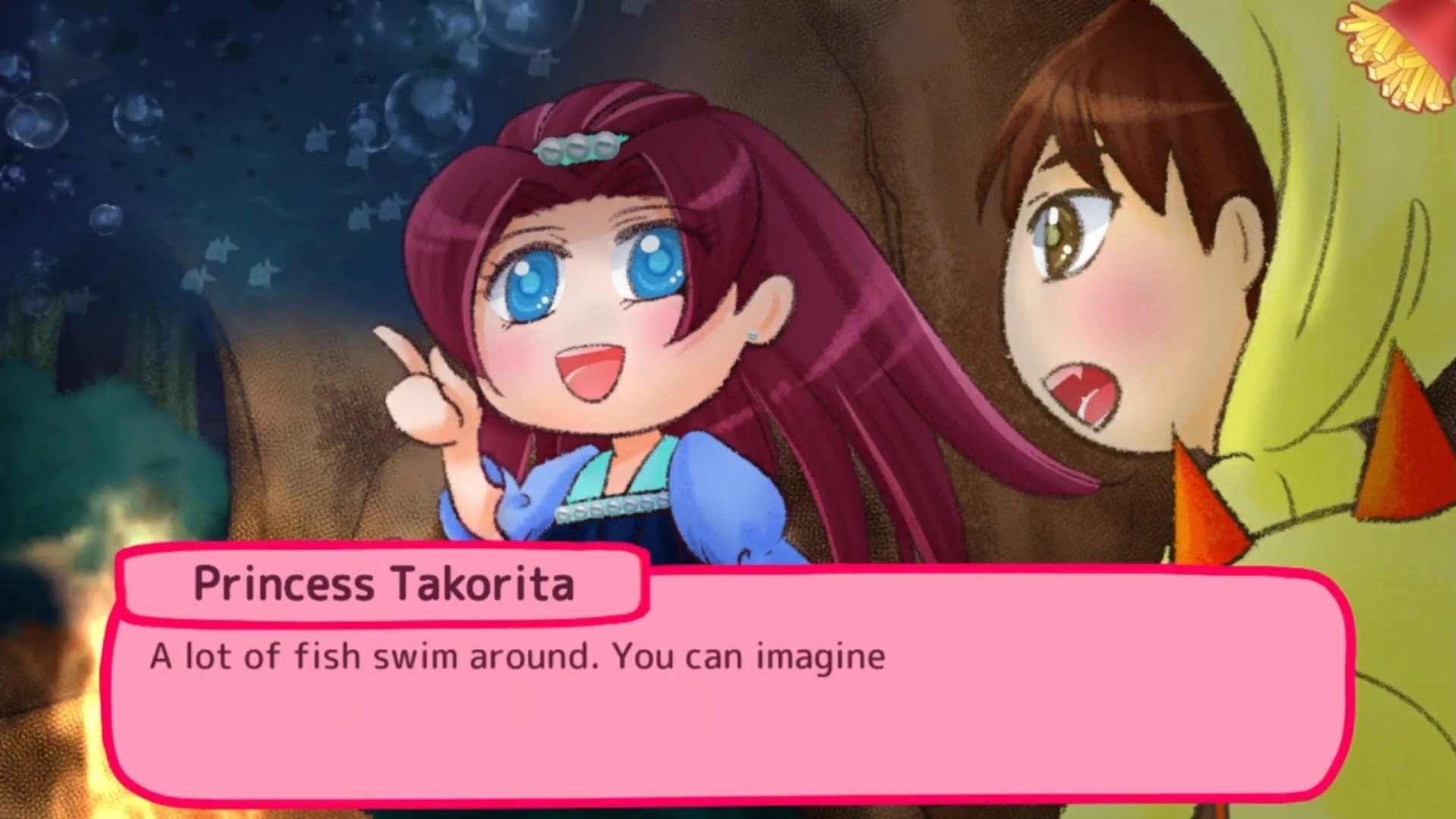 Takorita Meets Fries: Sea Princess Fell in Love with French Fries ...