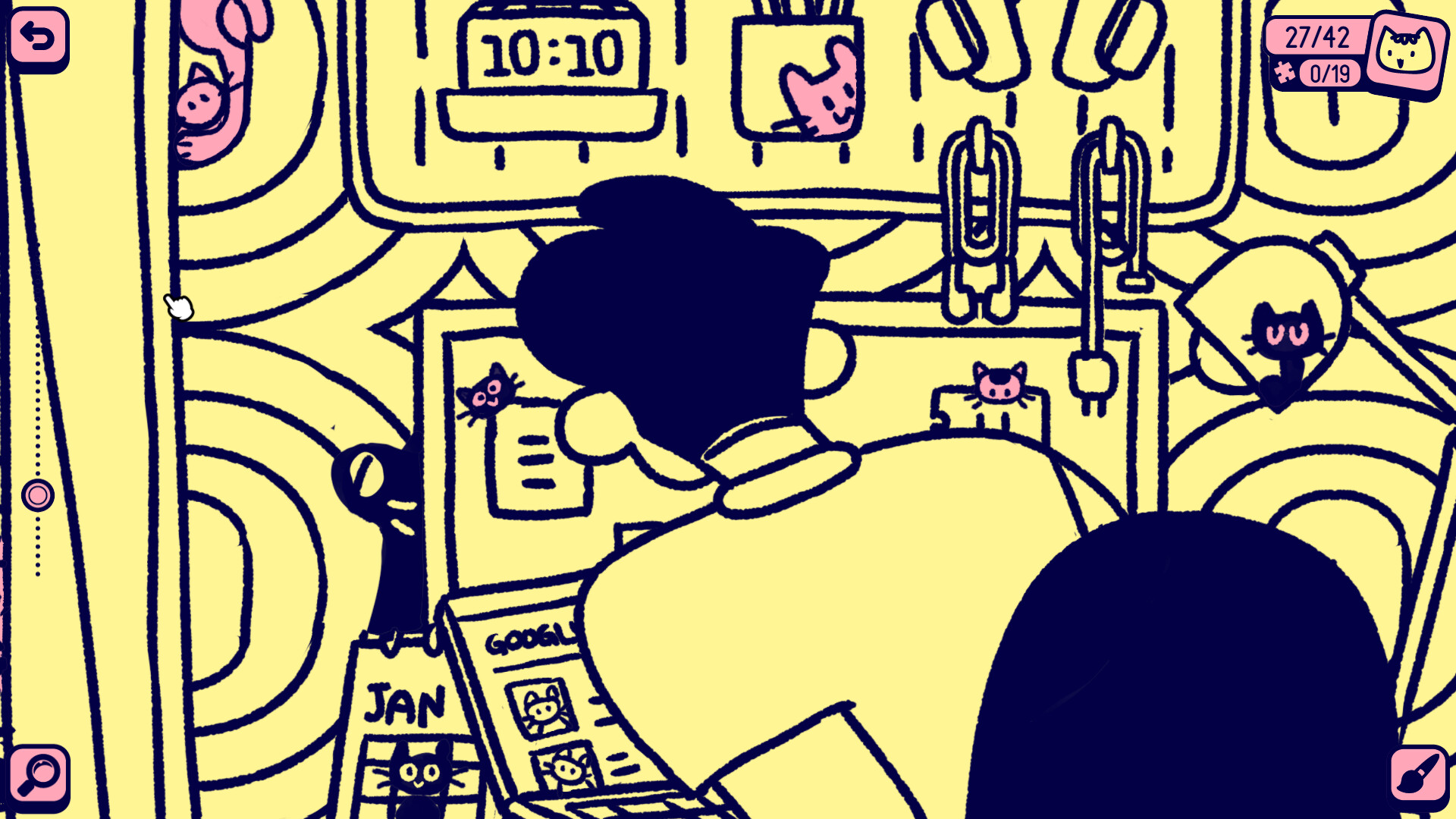 Cats Around Us: Black Cat - Shadows of Feline Fun — Tombol Start Media