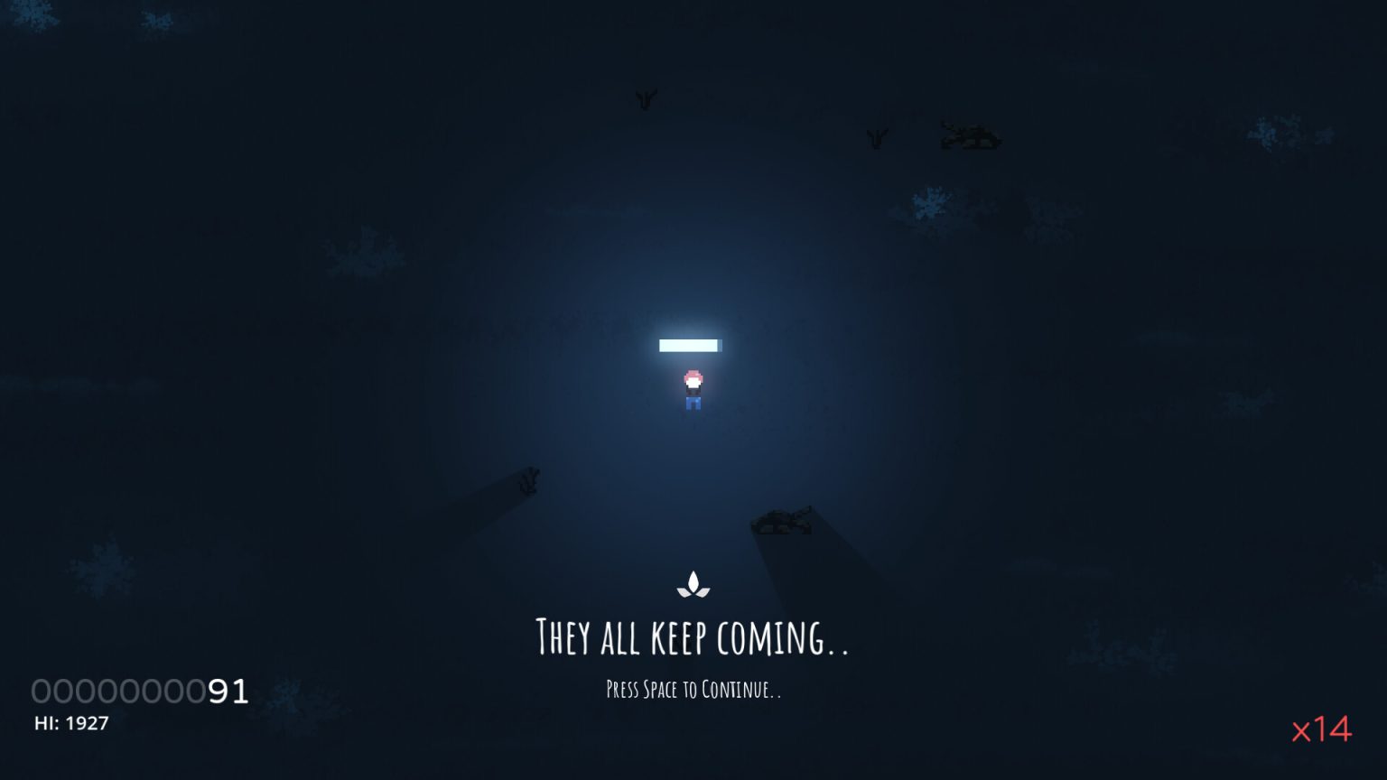 Amerta – Tension and Typing in a Zombie Apocalypse — Tombol Start Media