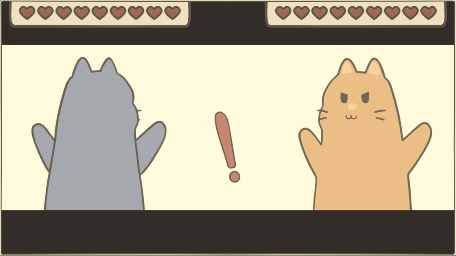 Just Cat Slap: Cat Love Drama Solved with a Slap! — Tombol Start Media