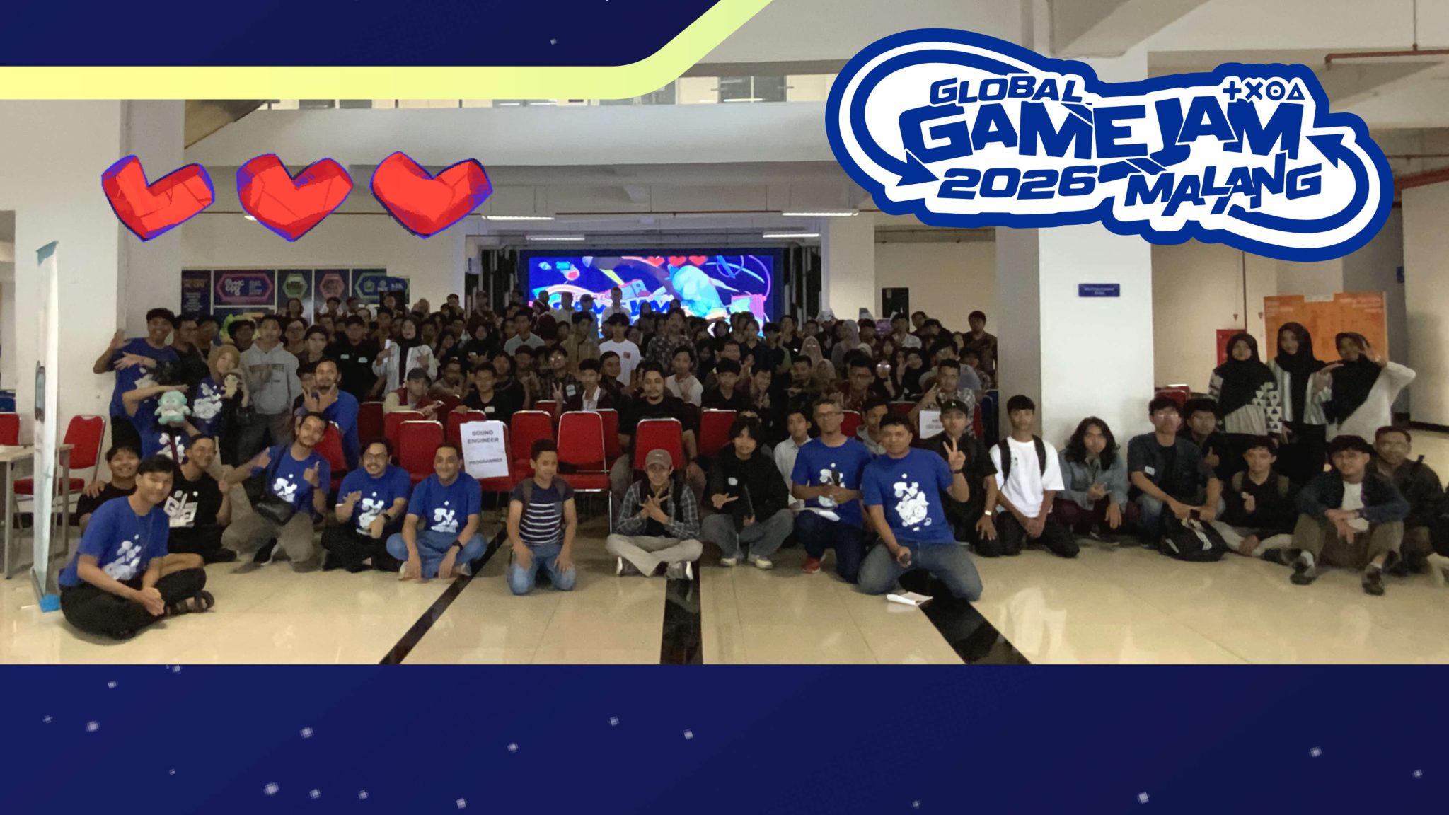 Global Game Jam Malang 2026 Tampil Beda, Memakai Sistem Take Me Out ...