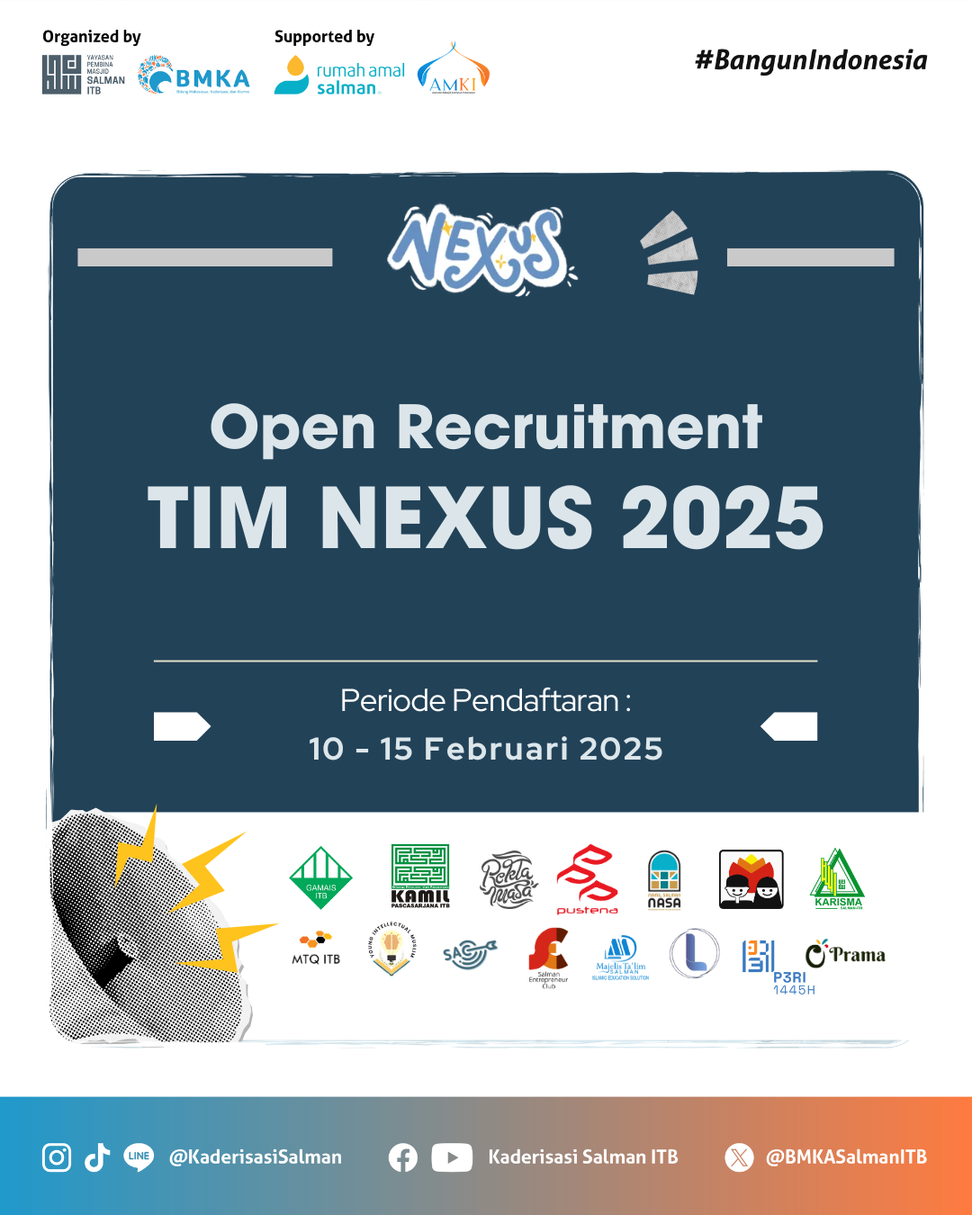 Open Recruitment Tim Nexus 2025 | Kaderisasi Salman