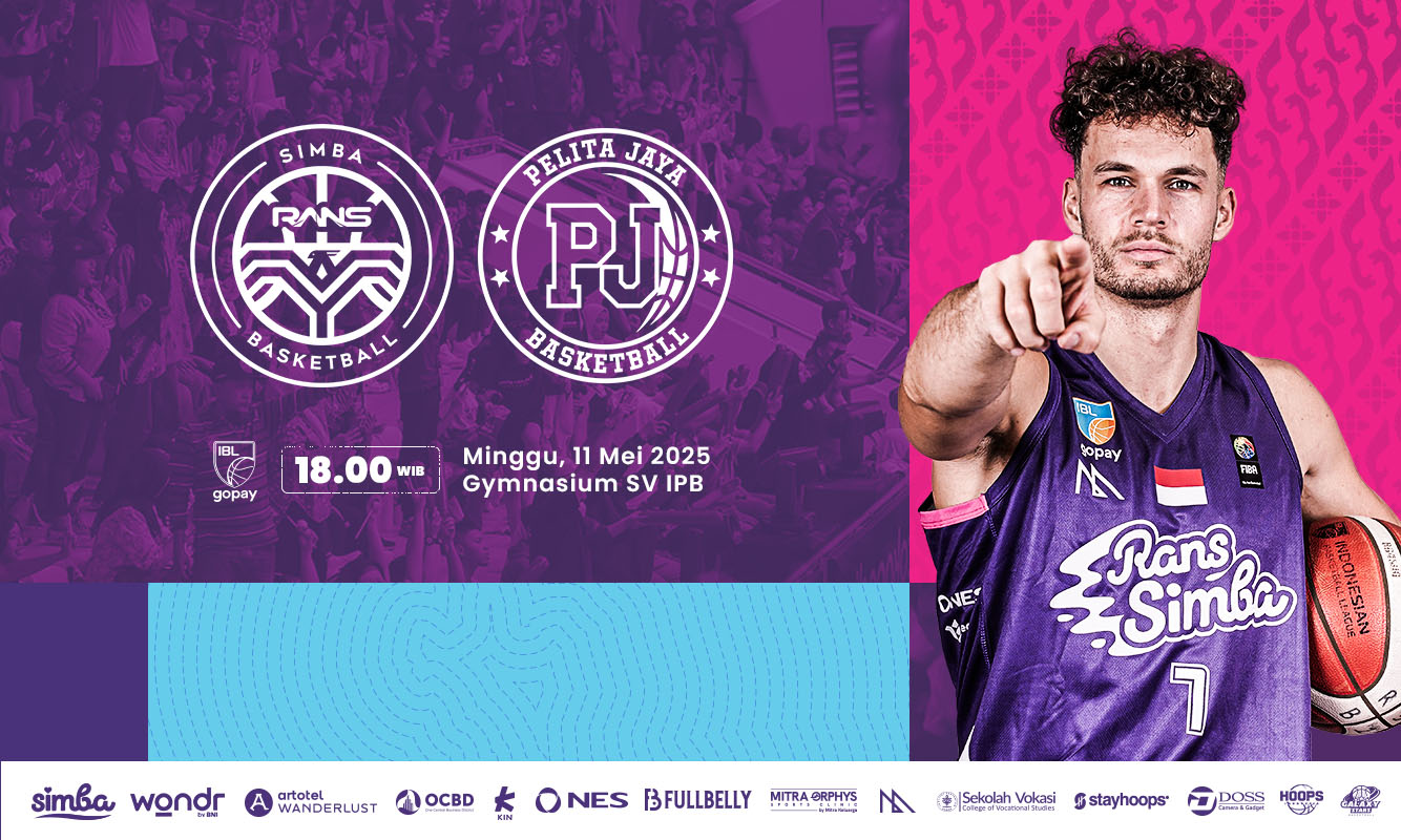RANS Simba Bogor vs Pelita Jaya Basketball - IBL Gopay 2025