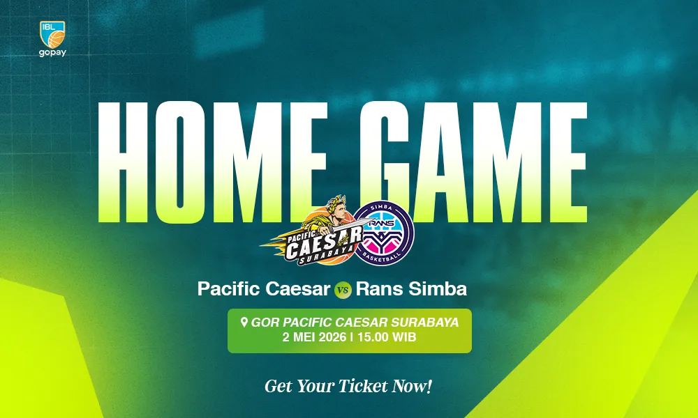 Pacific Caesar Surabaya vs Rans Simba Bogor - IBL Season 2026