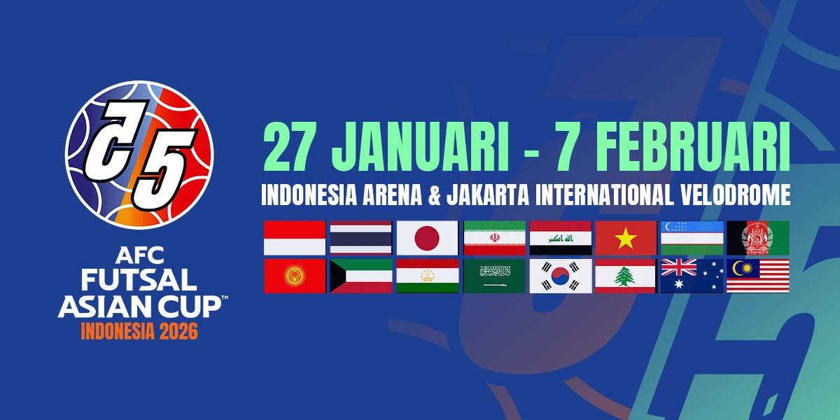 Tiket AFC Futsal 2026 Indonesia - Beli Tiket Resmi | AFC Futsal Asian ...