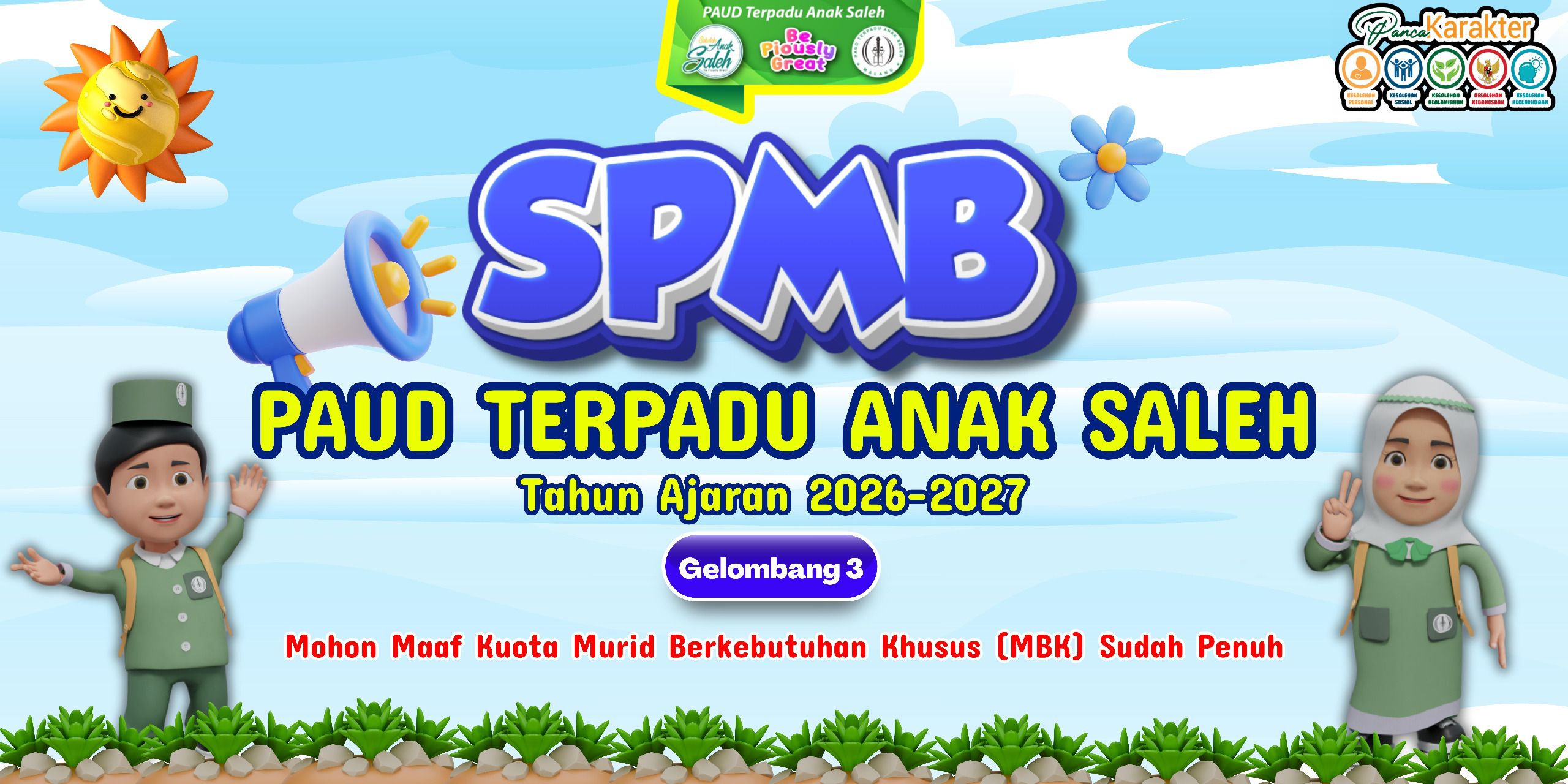 PAUD TERPADU ANAK SALEH - SPMB